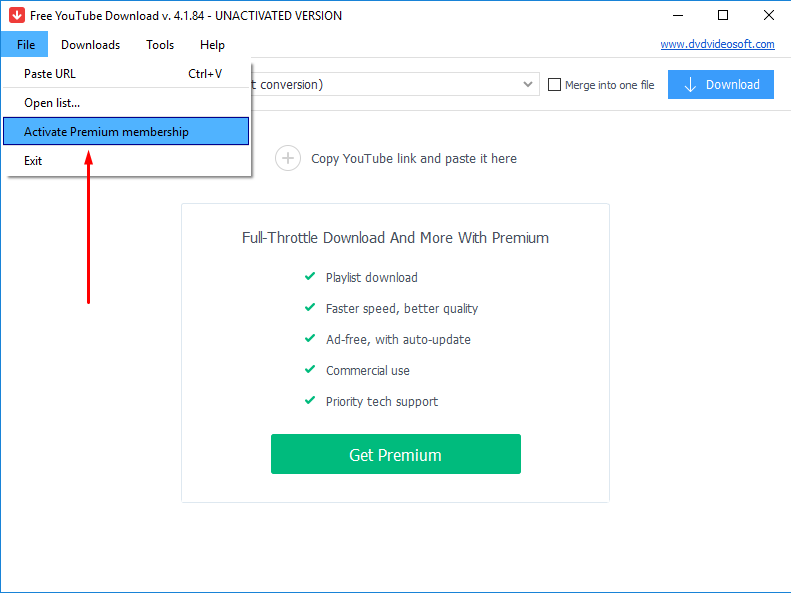 How do I activate the Premium Key? – DVDVideoSoft Help Center